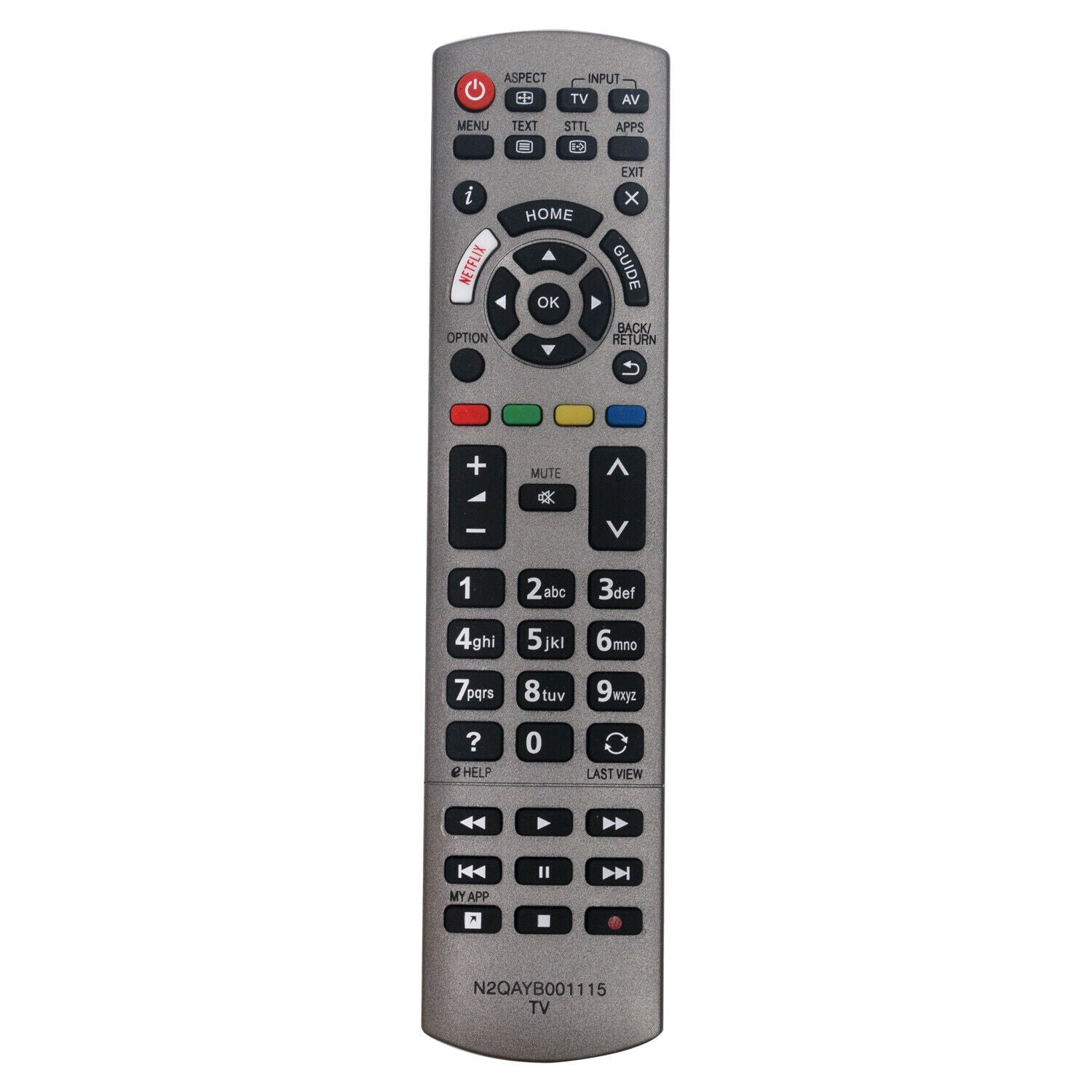 N2QAYB001115 Replacement Remote Control for Panasonic Viera TV ...