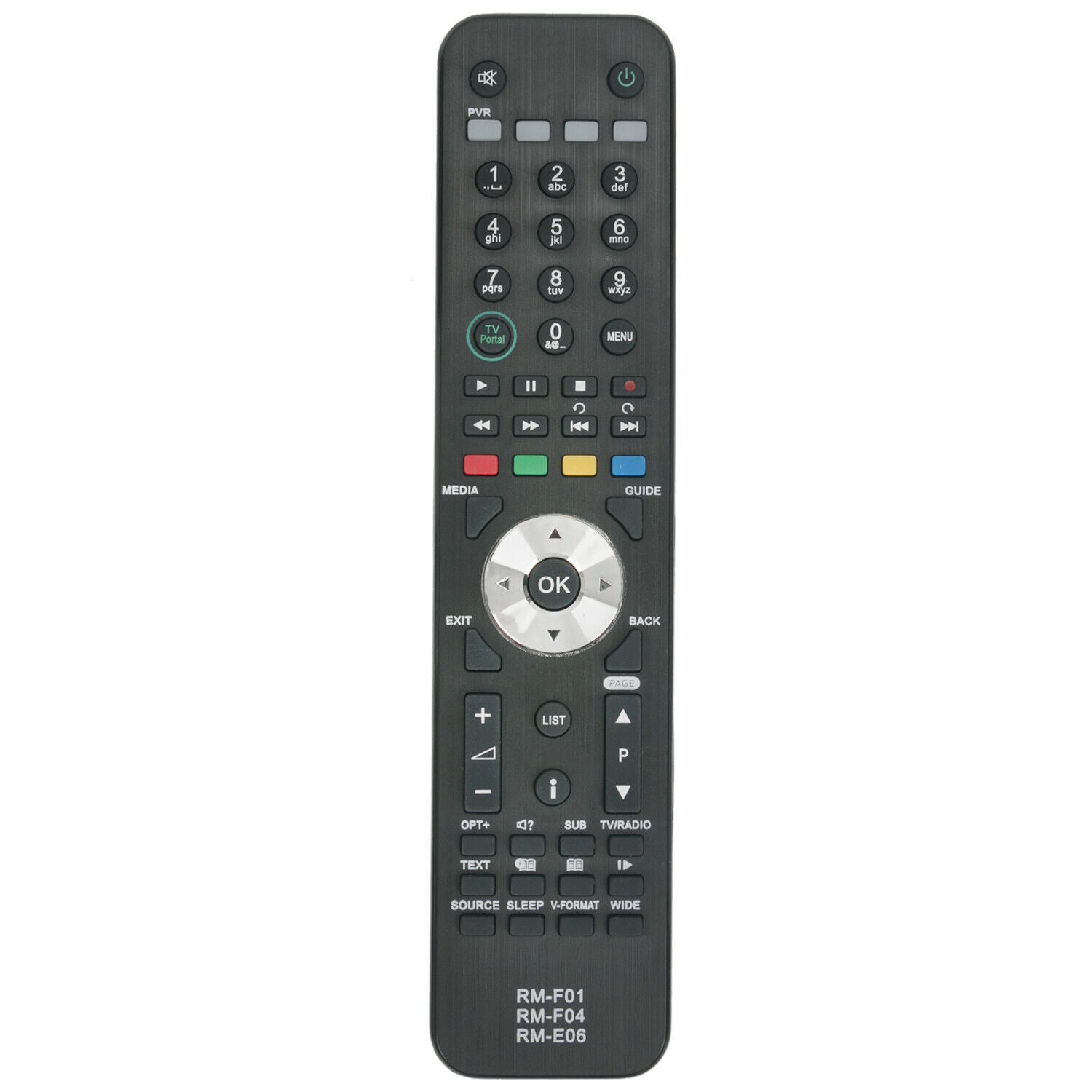 RM-F01 RM-F04 RM-E06 Remote Replacement for Humax Foxsat HDR Freesat B ...